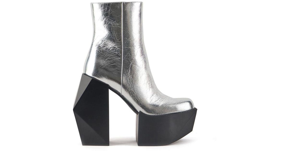 United Nude Stage Boot in Gray | Lyst