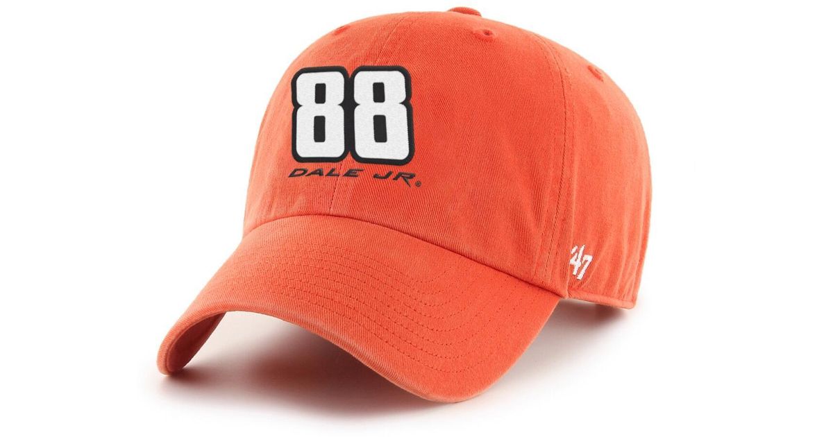 '47 Dale Earnhardt Jr. Clean Up Adjustable Hat in Orange for Men | Lyst