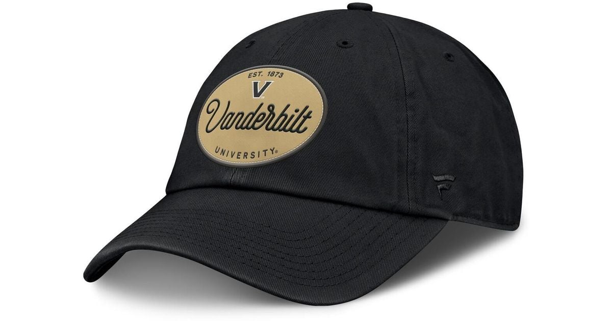 Fanatics Vanderbilt Commodores Candid Adjustable Hat in Black | Lyst