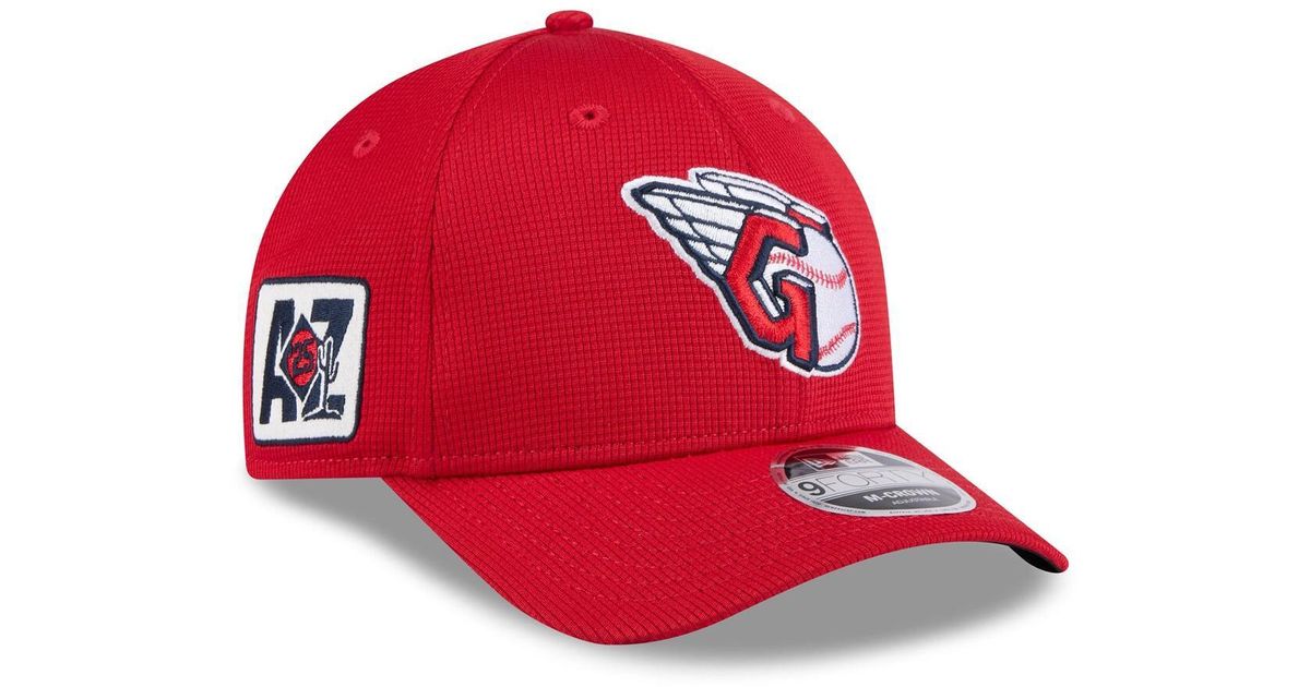 KTZ Cleveland Guardians 2025 Spring Training 9forty Adjustable Hat in ...