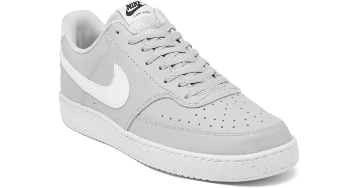 Nike Court Vision Low Next Nature Casual Sneakers From Finish Line in ...