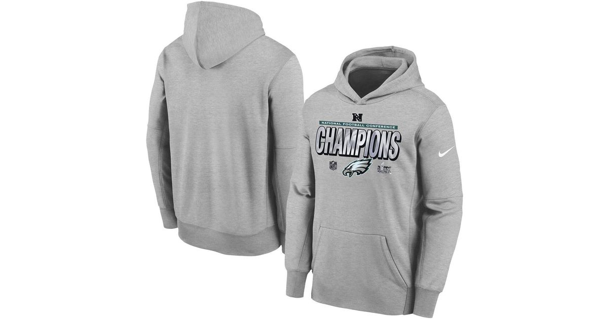Nike Big Boys And Girls Philadelphia Eagles 2024 Nfc Champions Locker ...