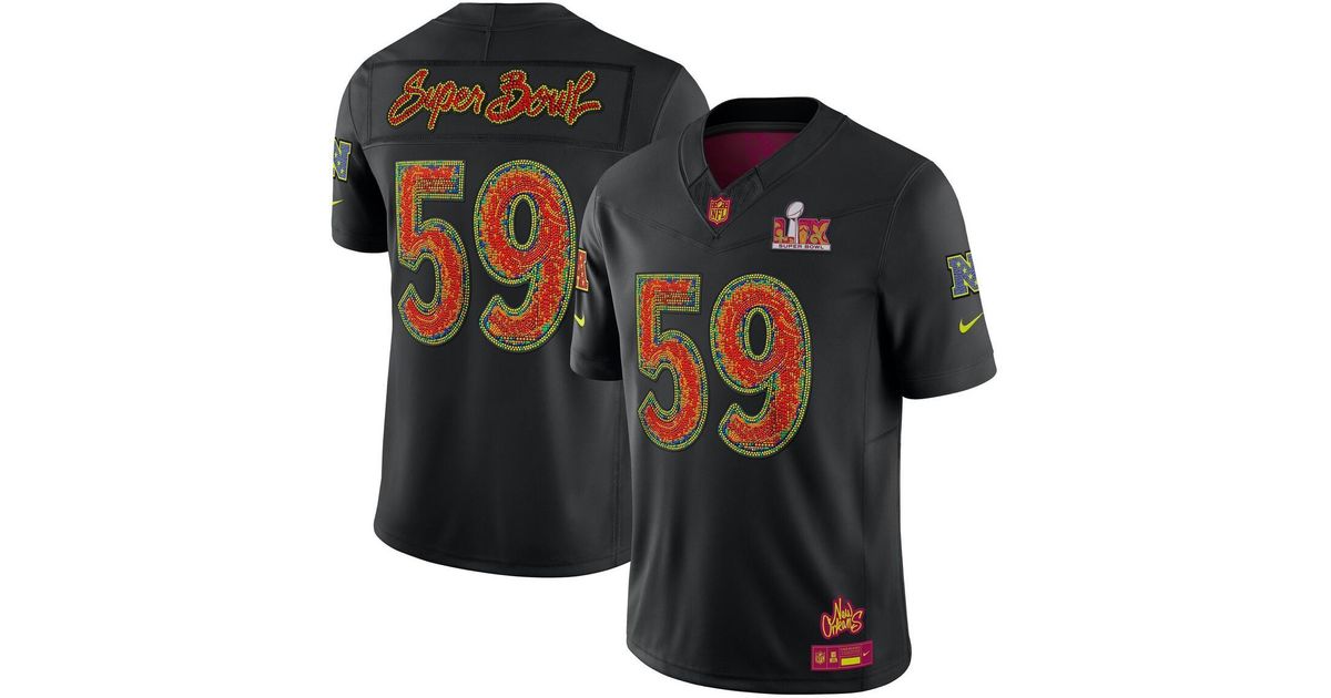 Nike Super Bowl Lix Limited Jersey in Black for Men | Lyst