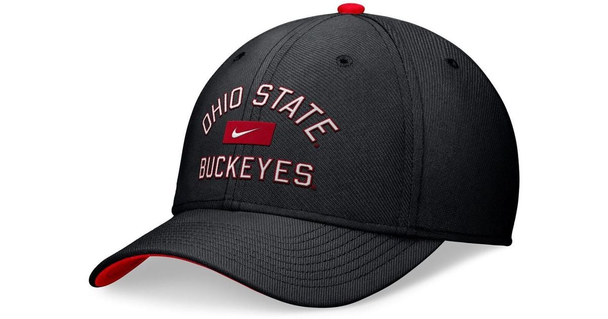 Nike Ohio State Buckeyes Primetime Rise Swoosh Flex Hat in Blue for Men ...