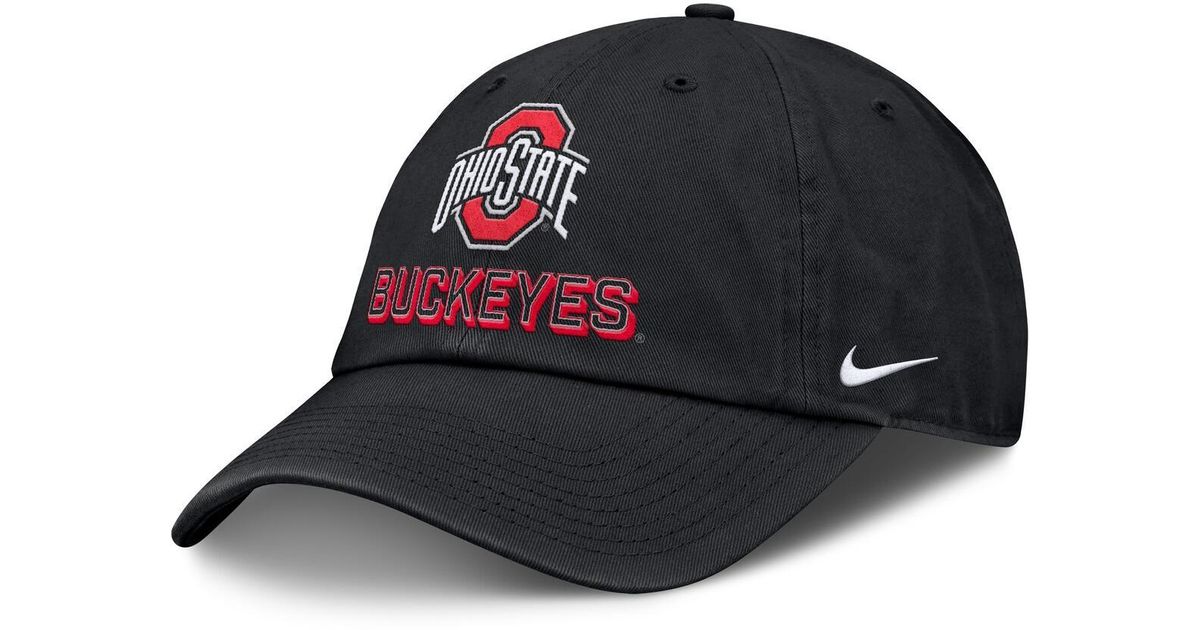 Nike Ohio State Buckeyes 2025 On-field Club Adjustable Hat in Blue for ...