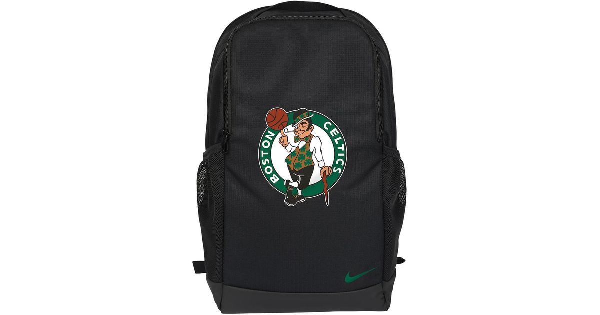 Nike Boston Celtics Brasilia Backpack in Black | Lyst