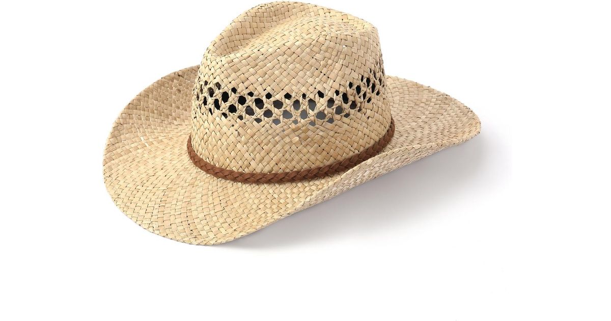 Kanut Sports Antora Straw Cowboy in Natural for Men | Lyst