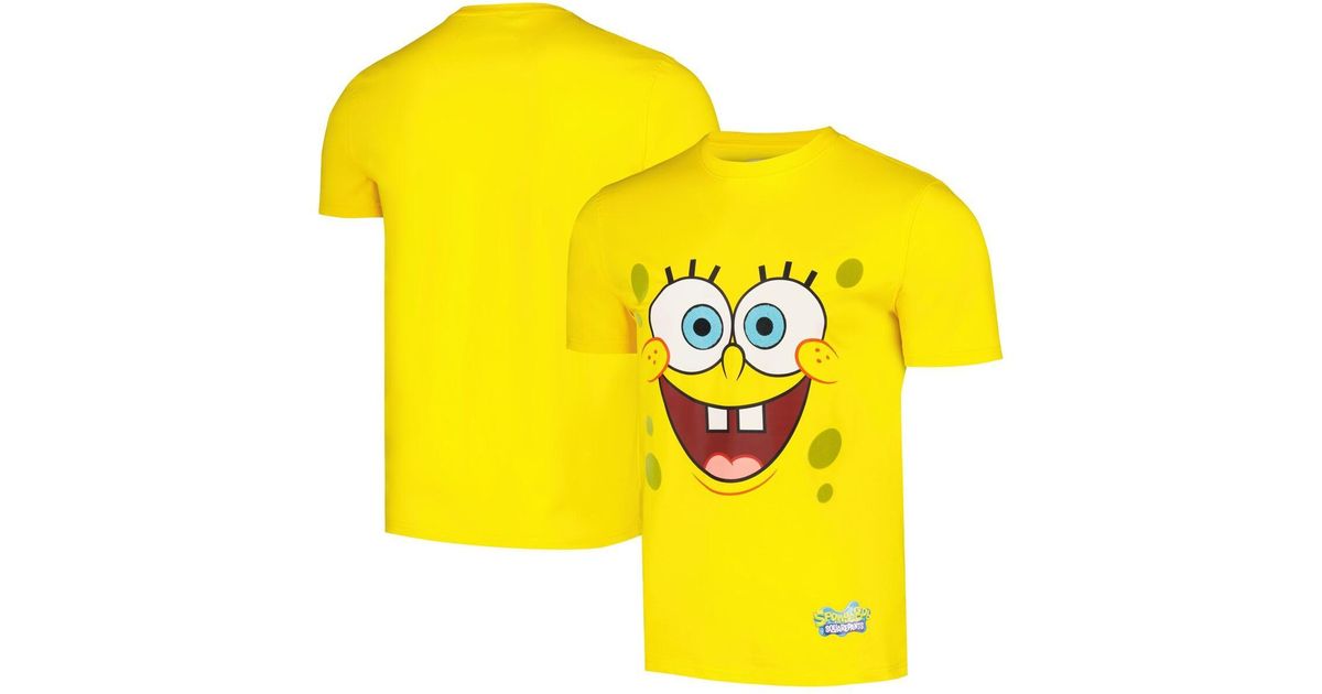 FREEZE MAX And Spongebob Squarepants Face Off T-shirt in Yellow | Lyst
