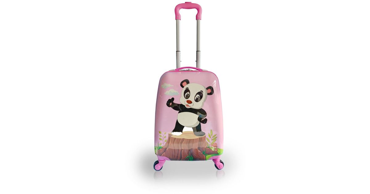 TUCCI 18" luggage Carry On Suitcase Kids Travel Suitcase in Pink | Lyst