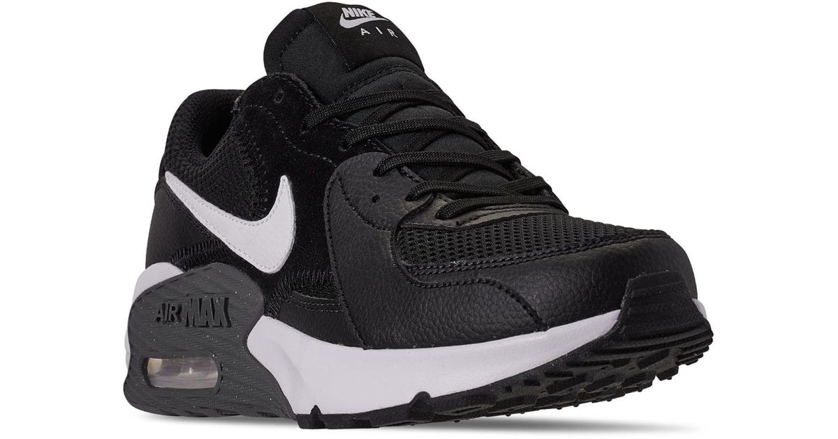 Nike Air Max Excee Casual Sneakers From Finish Line in Black | Lyst
