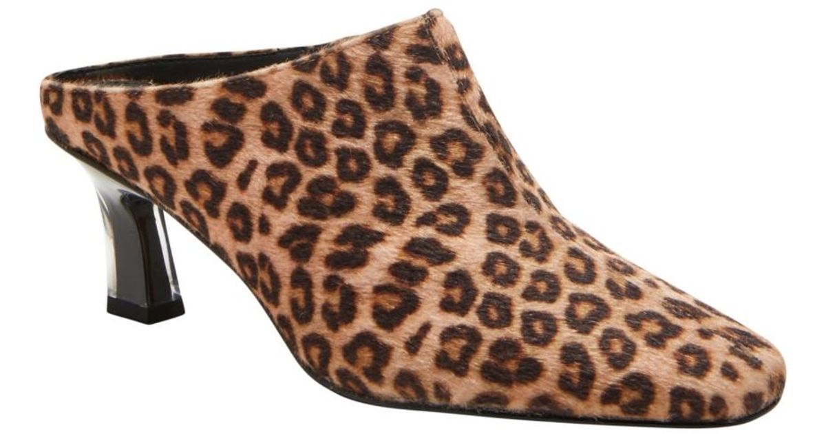 Katy Perry The Zaharrah Square Toe Kitten Heel Mules In Brown Lyst