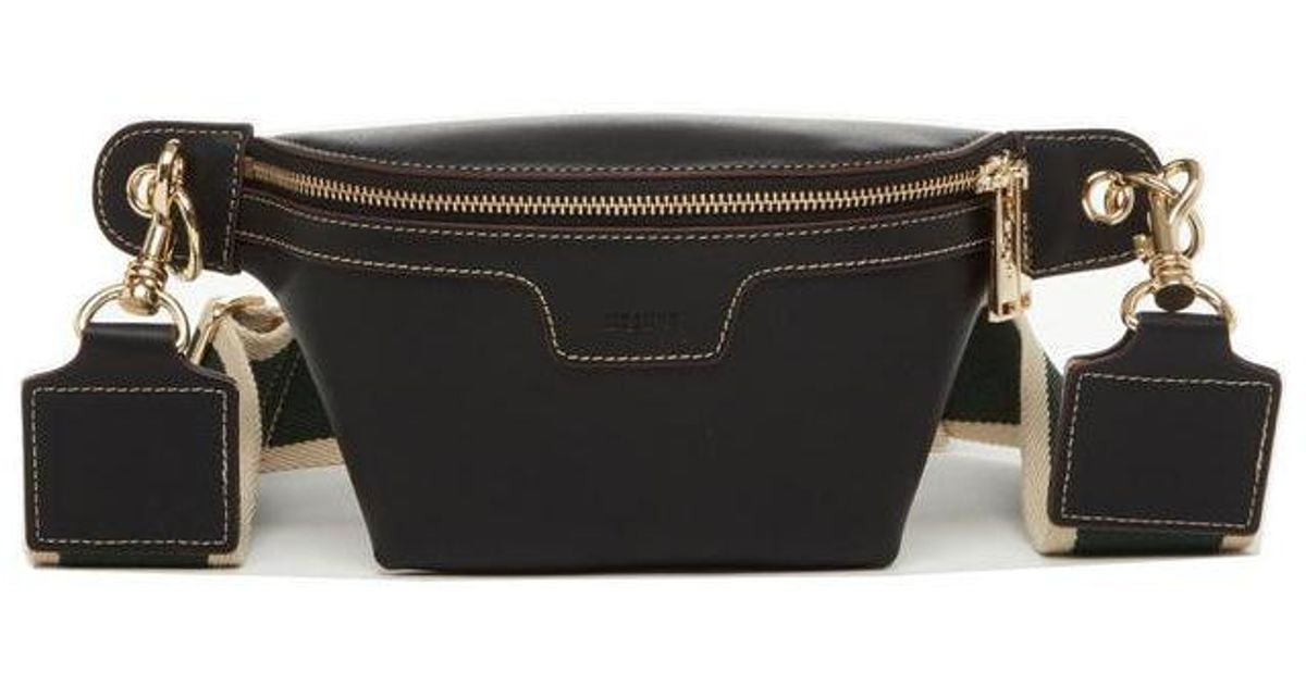 Susu Chest Sling Bag Shoulder Sling Bag Small Black Handbag Leather ...