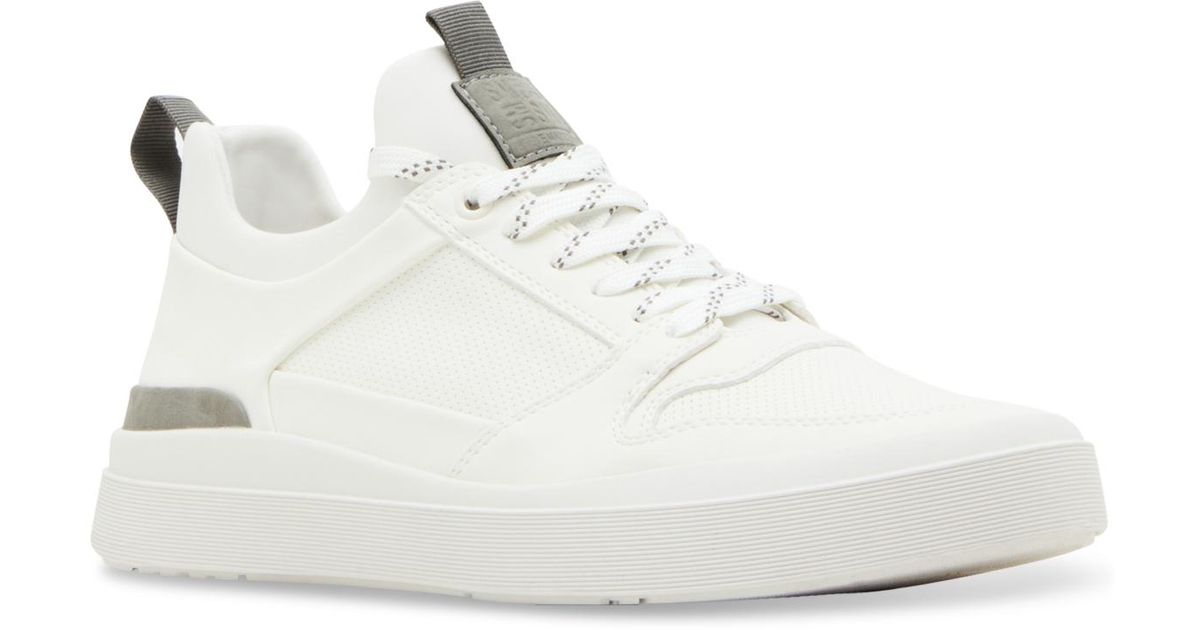 Steve Madden Osker Low-top Sneakers in White for Men | Lyst