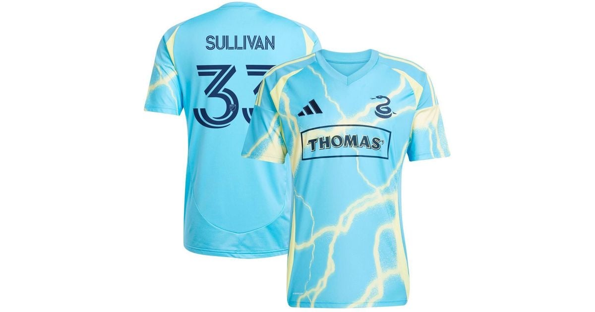 adidas Cavan Sullivan Philadelphia Union 2025 The Voltage Kit Replica ...