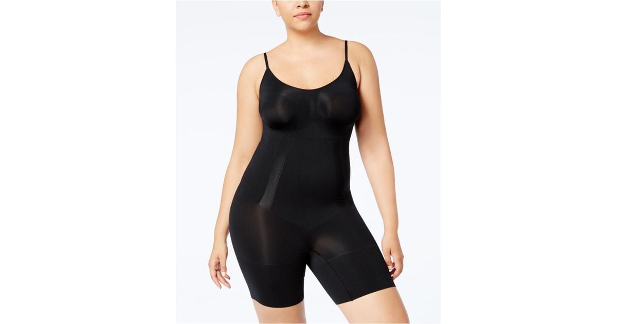 Spanx Synthetic Oncore Extra Firm Control Plus Size Bonded Bodysuit