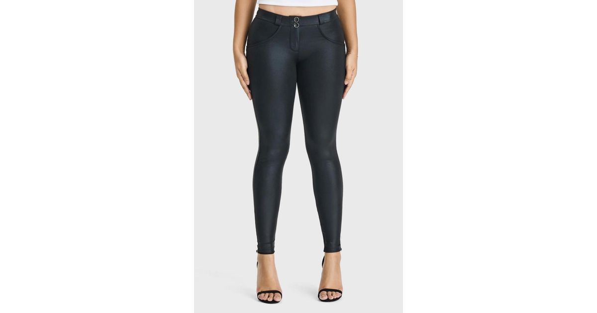 Freddy Mid-rise Sculpting Skinny Disco Pants in Blue | Lyst