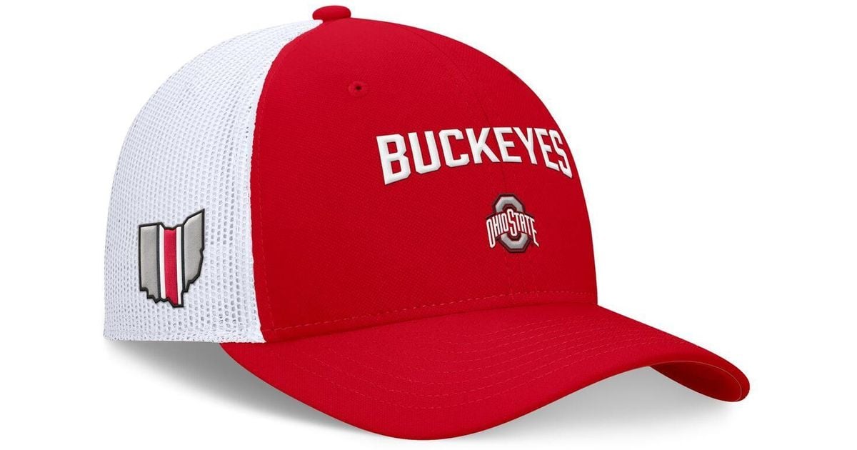 Nike Scarlet/white Ohio State Buckeyes Primetime City Trucker ...