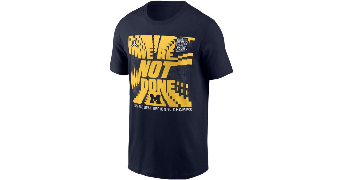 Nike Michigan Wolverines 2026 Ncaa Basketball Tournament March Madness ...