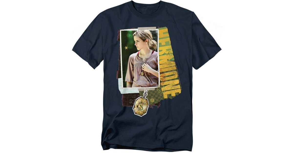 Harry Potter Hermione Locket Horcrux Collage T Shirt in Blue for Men | Lyst