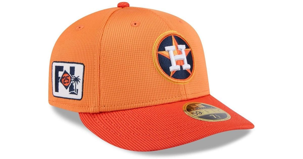 KTZ Houston Astros 2025 Spring Training Low Profile 59fifty Fitted Hat ...