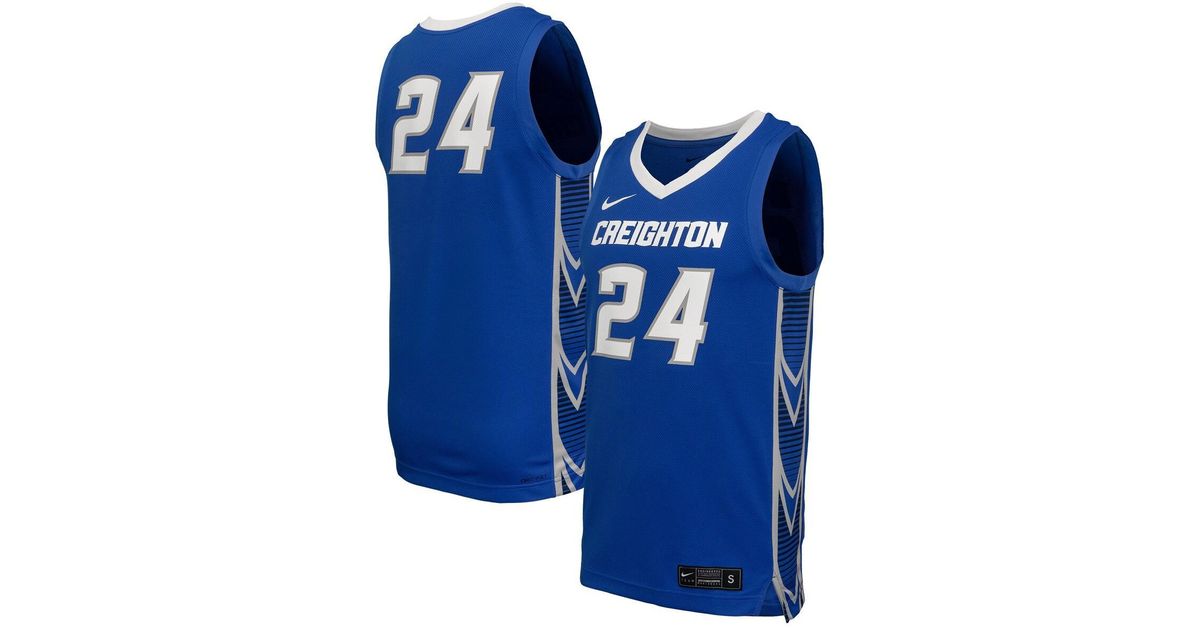 Nike Creighton Jays Replica Basketball Jersey in Blue for Men | Lyst