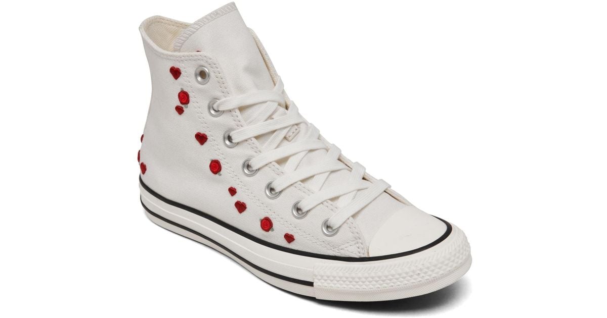 Converse Chuck Taylor All Star Love Me High Top Casual Sneakers From ...