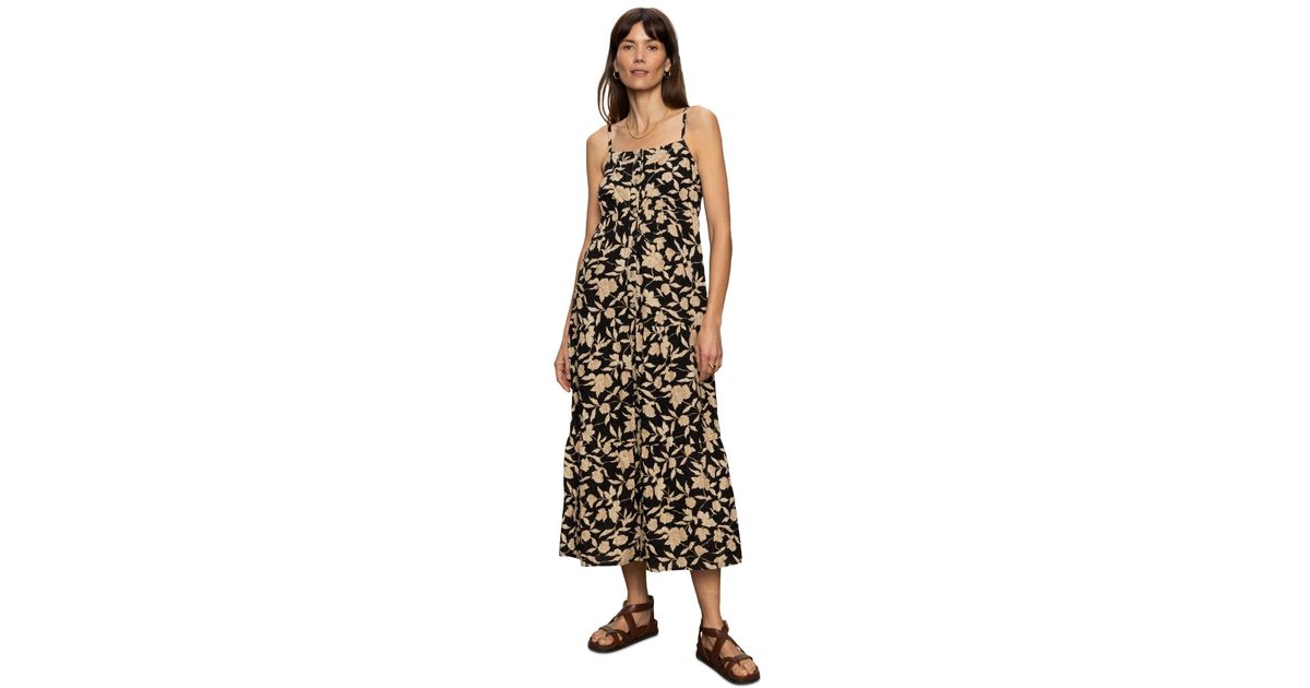 Sanctuary Cotton Tiered Picot Maxi Dress | Lyst
