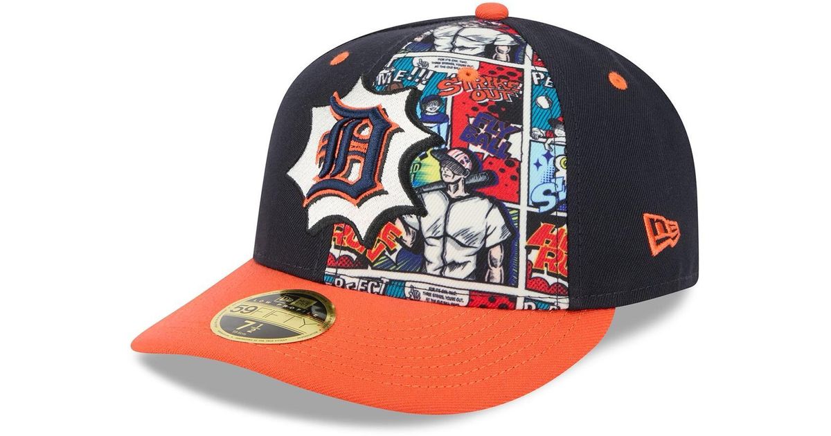KTZ Navy/orange Detroit Tigers 2025 Mlb Diamond Hero Edition Low ...