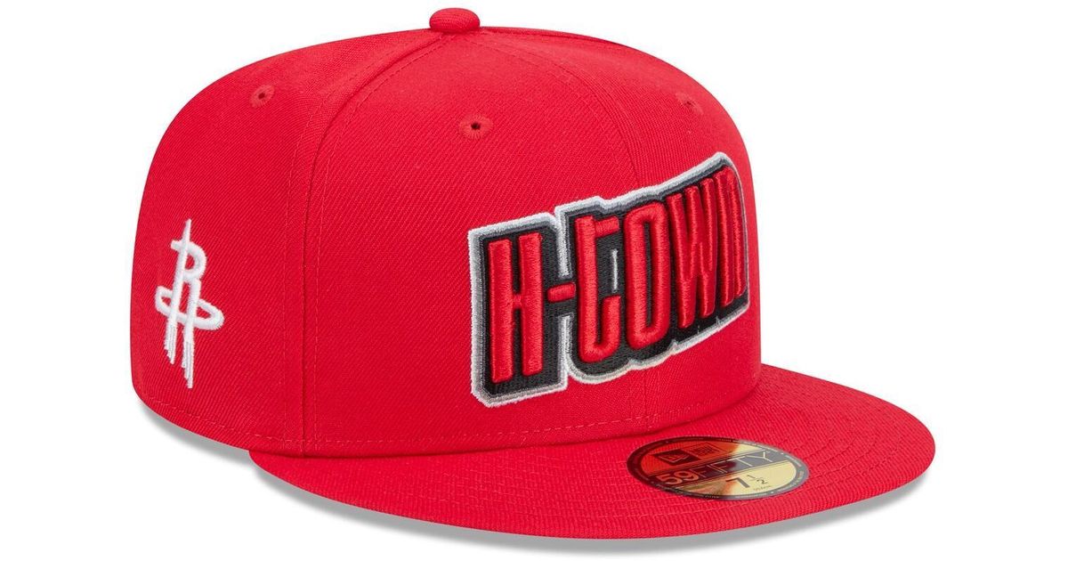 KTZ Houston Rockets 2024/25 City Edition Alternate 59fifty Fitted Hat ...