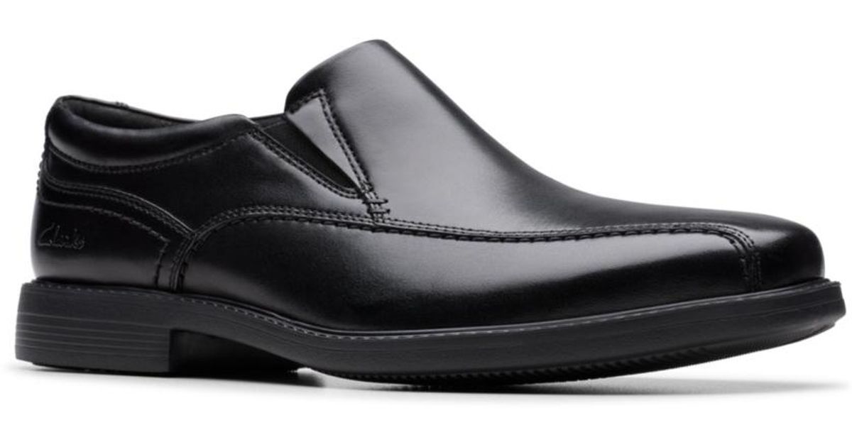 Clarks Collection Dresslite Step Shoes in Black for Men | Lyst