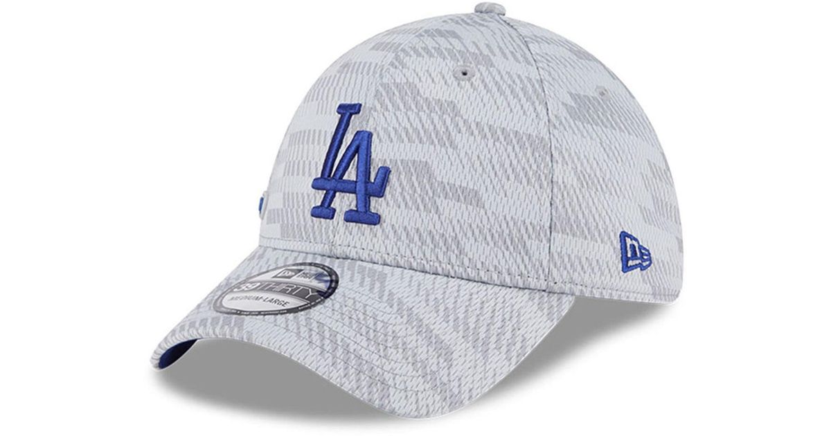 KTZ Los Angeles Dodgers 2025 Mlb Clubhouse 39thirty Flex Hat in Blue ...