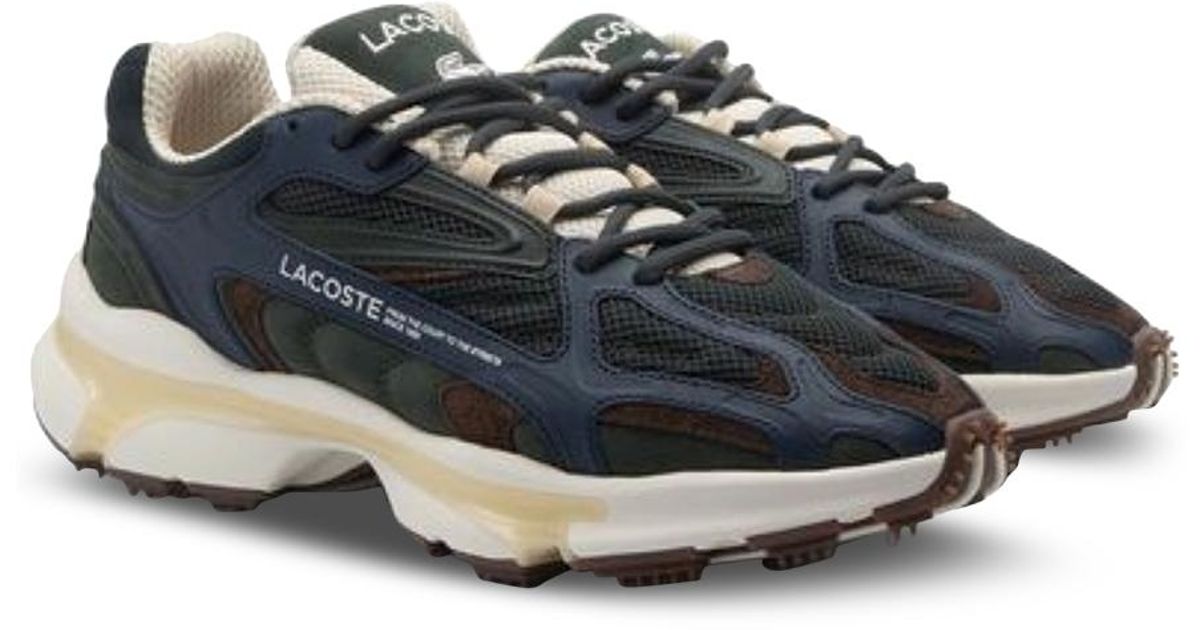 Lacoste L003 2k24 Lace-up Sneakers in Blue for Men | Lyst