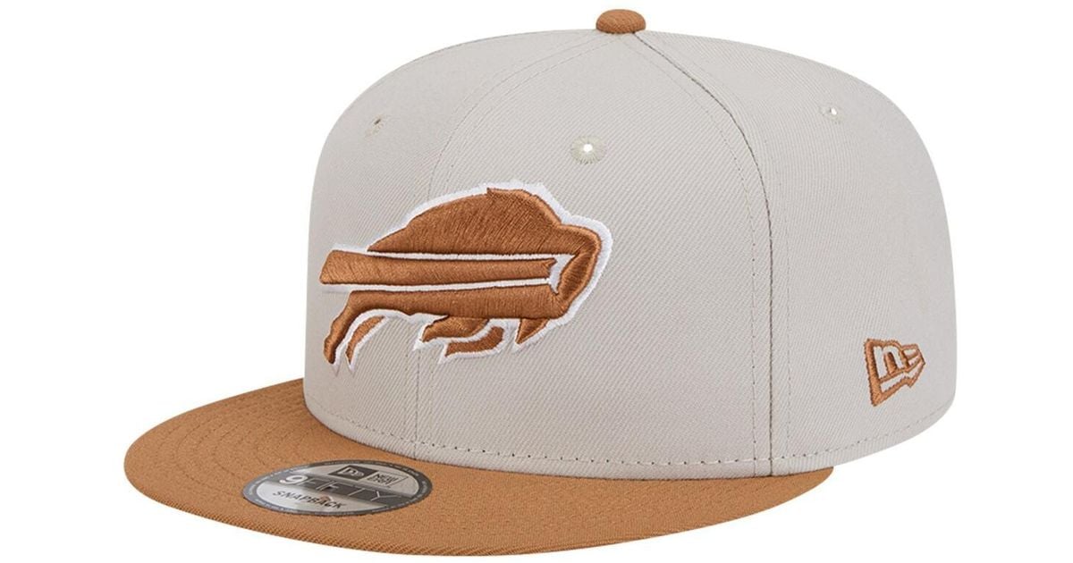 KTZ Stone/brown Buffalo Bills Two-tone Color Pack 9fifty Snapback Hat ...