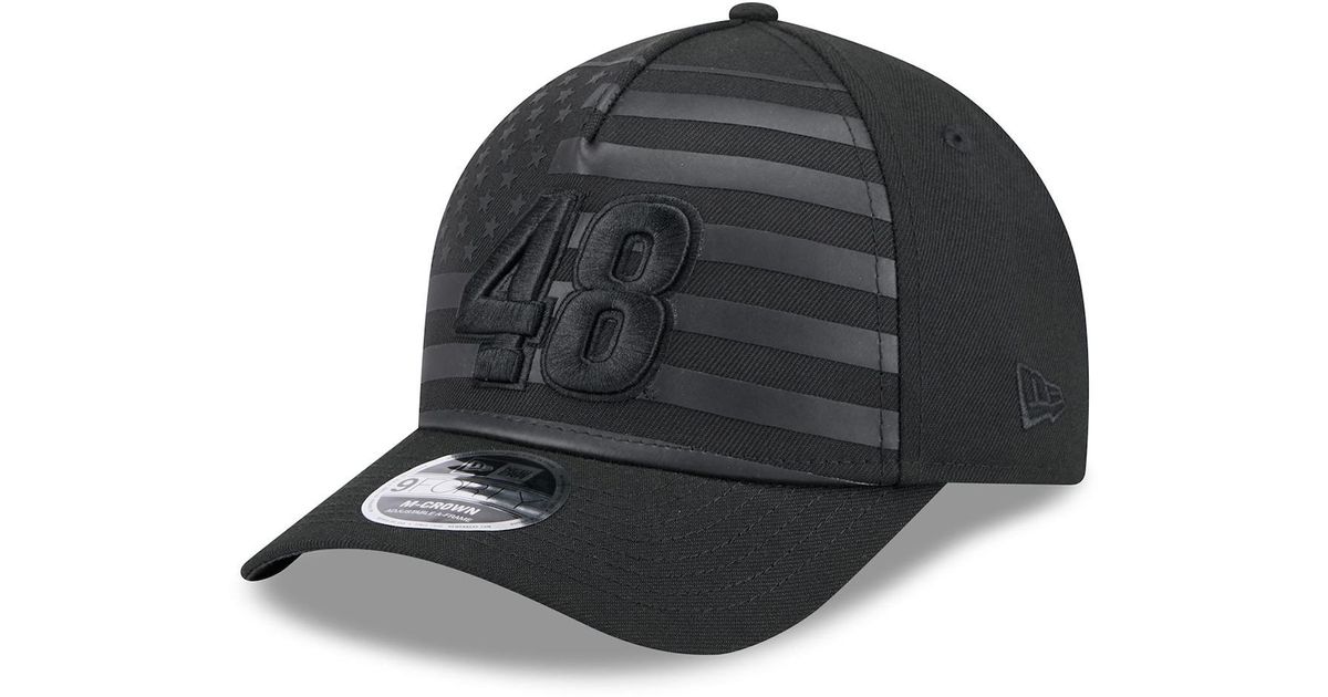 KTZ Alex Bowman American Flag 9forty M-crown A-frame Adjustable Hat in ...