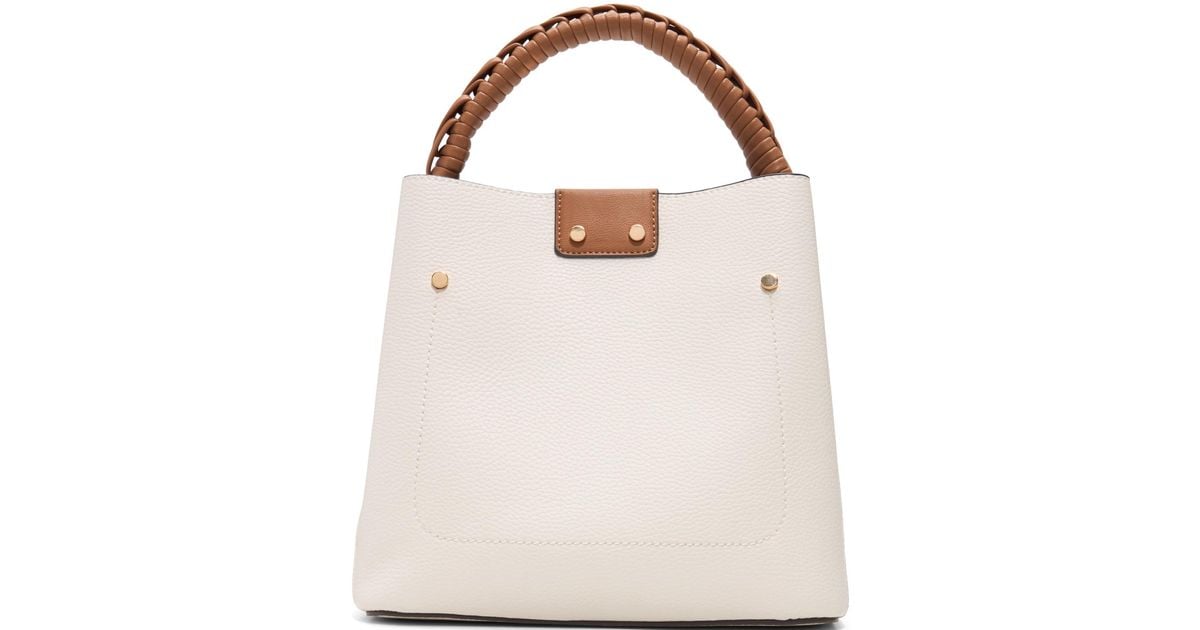 ALDO Rebekia Medium Bucket Bag in Natural | Lyst