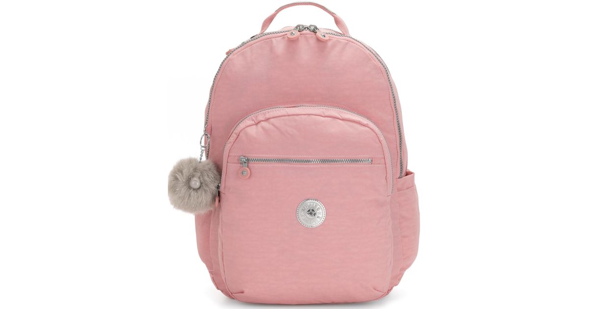 Kipling Seoul Xl Backpack in Pink | Lyst