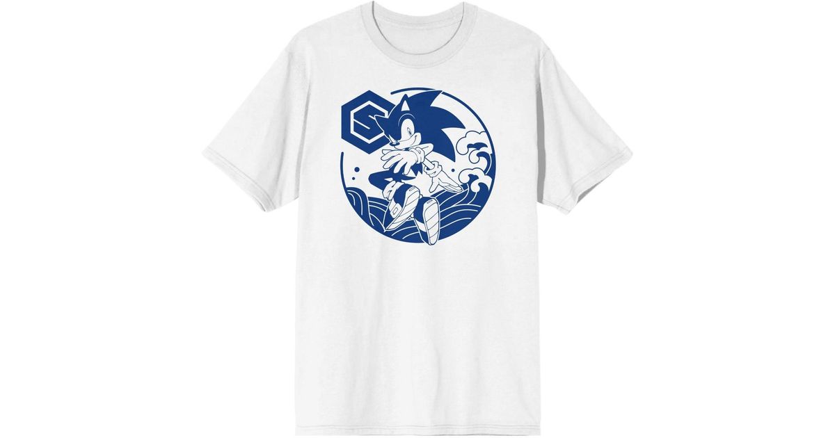 Sonic The Hedgehog Big & Tall Modern Character Graphic Tee in Blue for Men | Lyst
