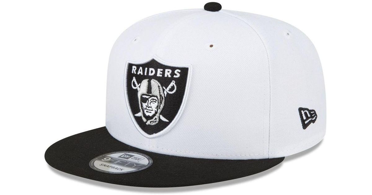 KTZ Synthetic Born X Raised White Las Vegas Raiders 9fifty Snapback Hat ...