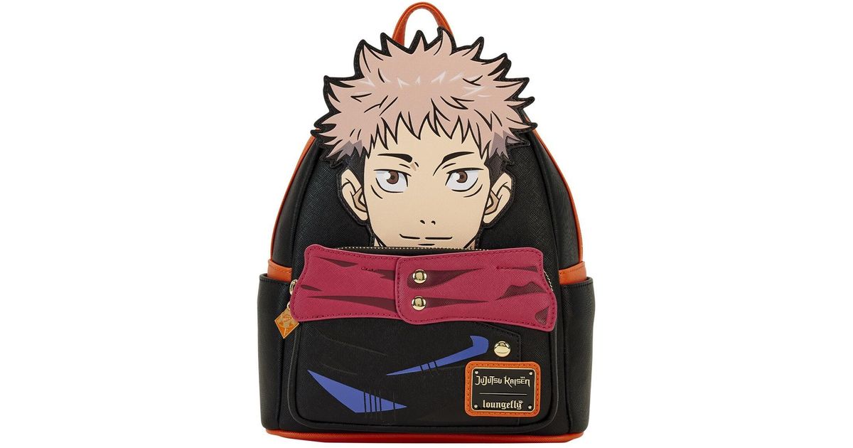 Loungefly Jujutsu Kaisen Yuji Itadori Cosplay Mini Backpack in Red | Lyst
