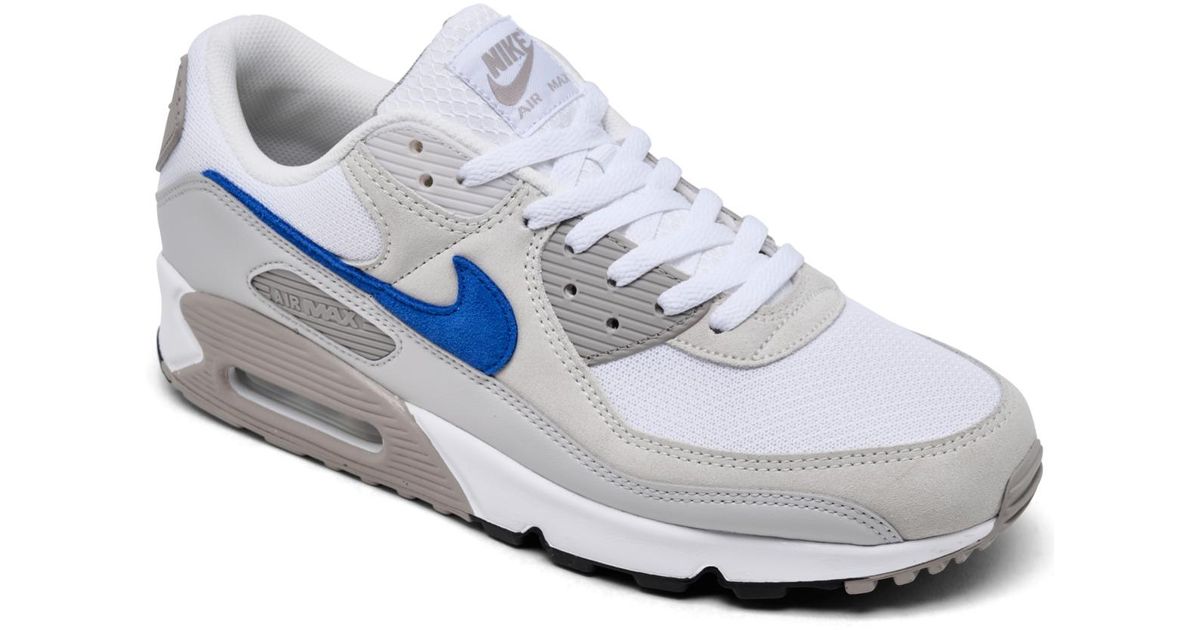 Nike Air Max 90 Casual Sneakers From Finish Line in White for Men | Lyst