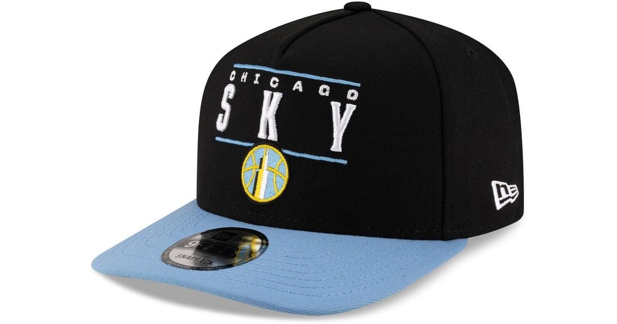 KTZ And Black/sky Blue Chicago Sky 2025 Wnba Draft A-frame 9fifty ...