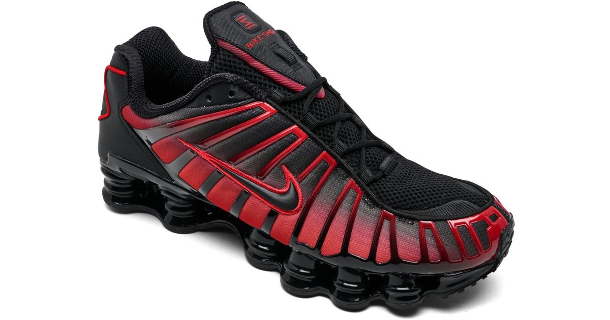 Nike Shox Tl Casual Sneakers From Finish Line in Red for Men | Lyst