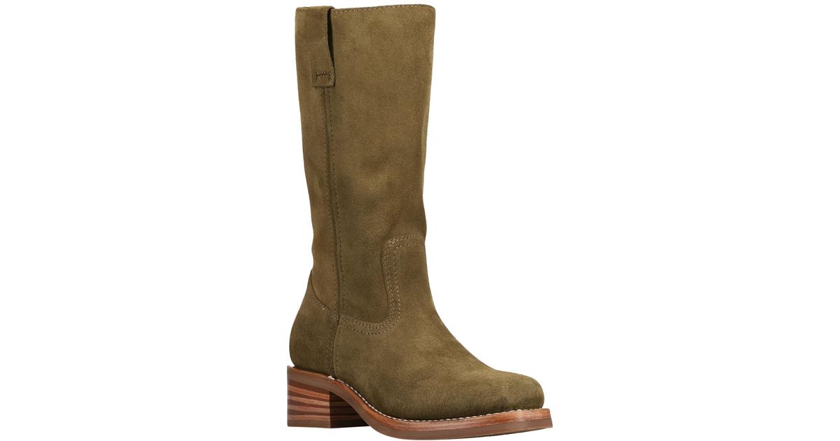 Green Frye Campus Boots