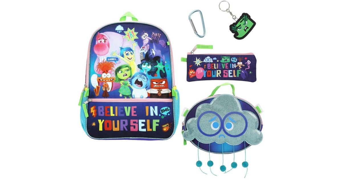Disney 's 16" 5-piece Backpack & Lunchbox Set in Blue | Lyst