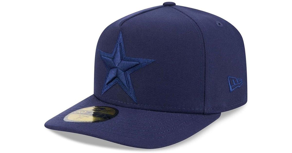 KTZ Dallas Cowboys Color Pack A-frame 59fifty Fitted Hat in Blue for ...