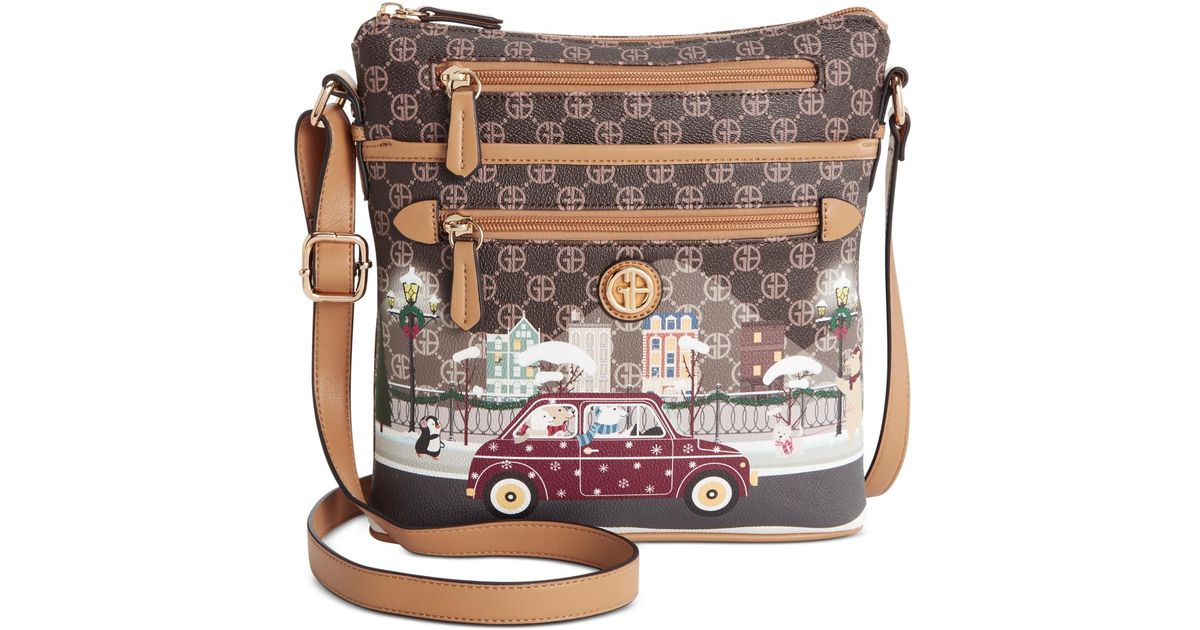 Giani Bernini Holiday Bears North South Crossbody | Lyst
