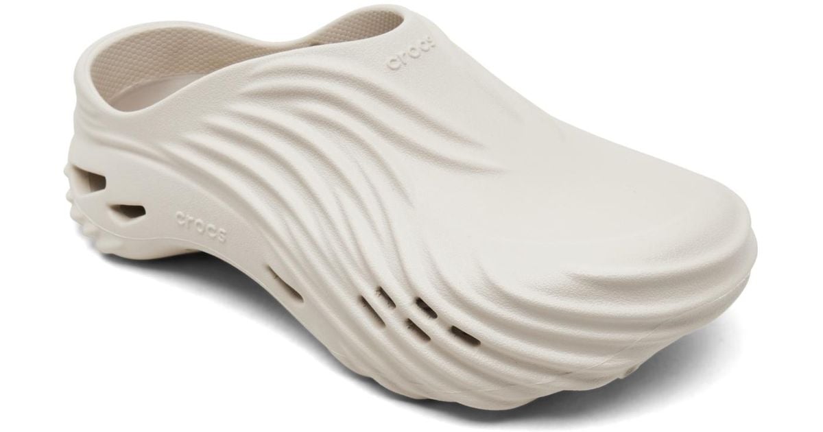Crocs™ And Echo Wave Clogs From Finish Line in White | Lyst