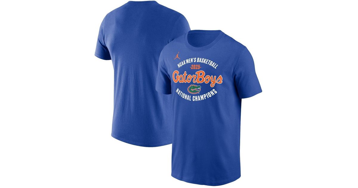 Nike Florida Gators 2025 Ncaa Basketball National Champions Gator Boys ...