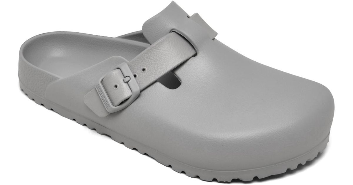 Birkenstock Boston Essentials Eva Clogs From Finish Line in Gray for ...