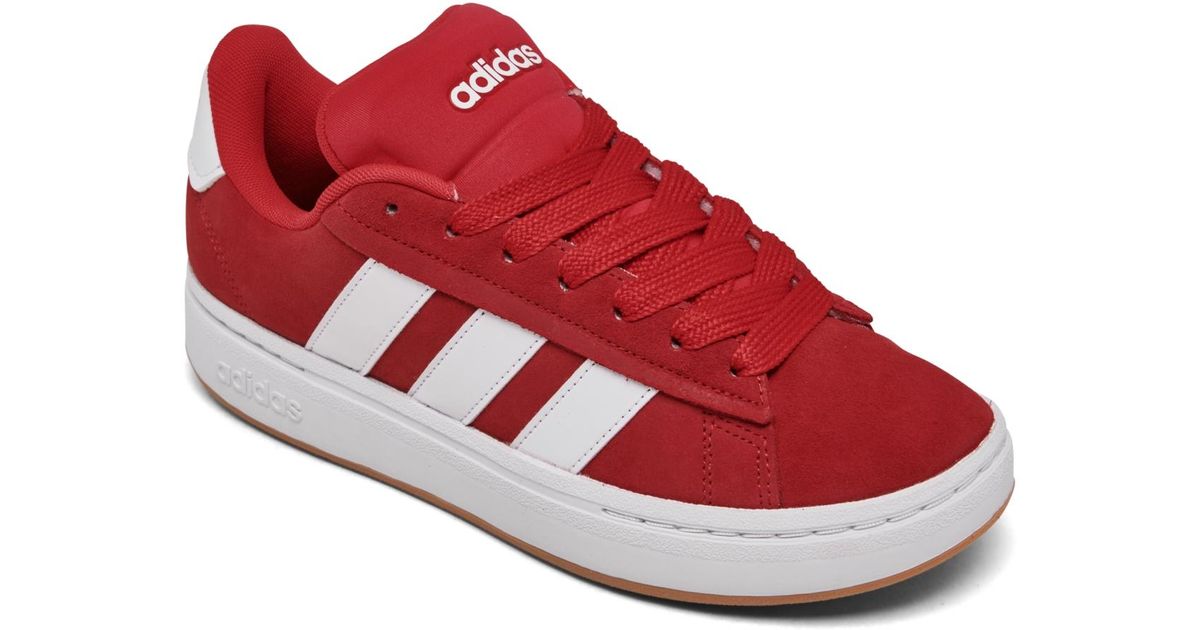 adidas Grand Court Alpha 00s Casual Sneakers From Finish Line in Red | Lyst